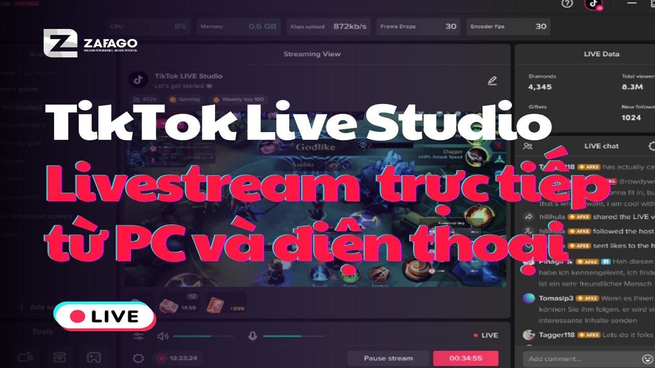 TikTok Live Studio: Ứng dụng livestream trực tiếp từ PC 2026
